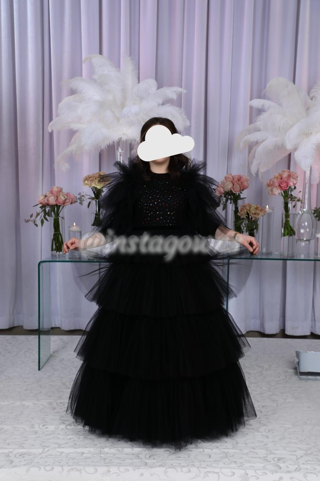 Magnificent custom made tulle Dress for sale – Instagowns