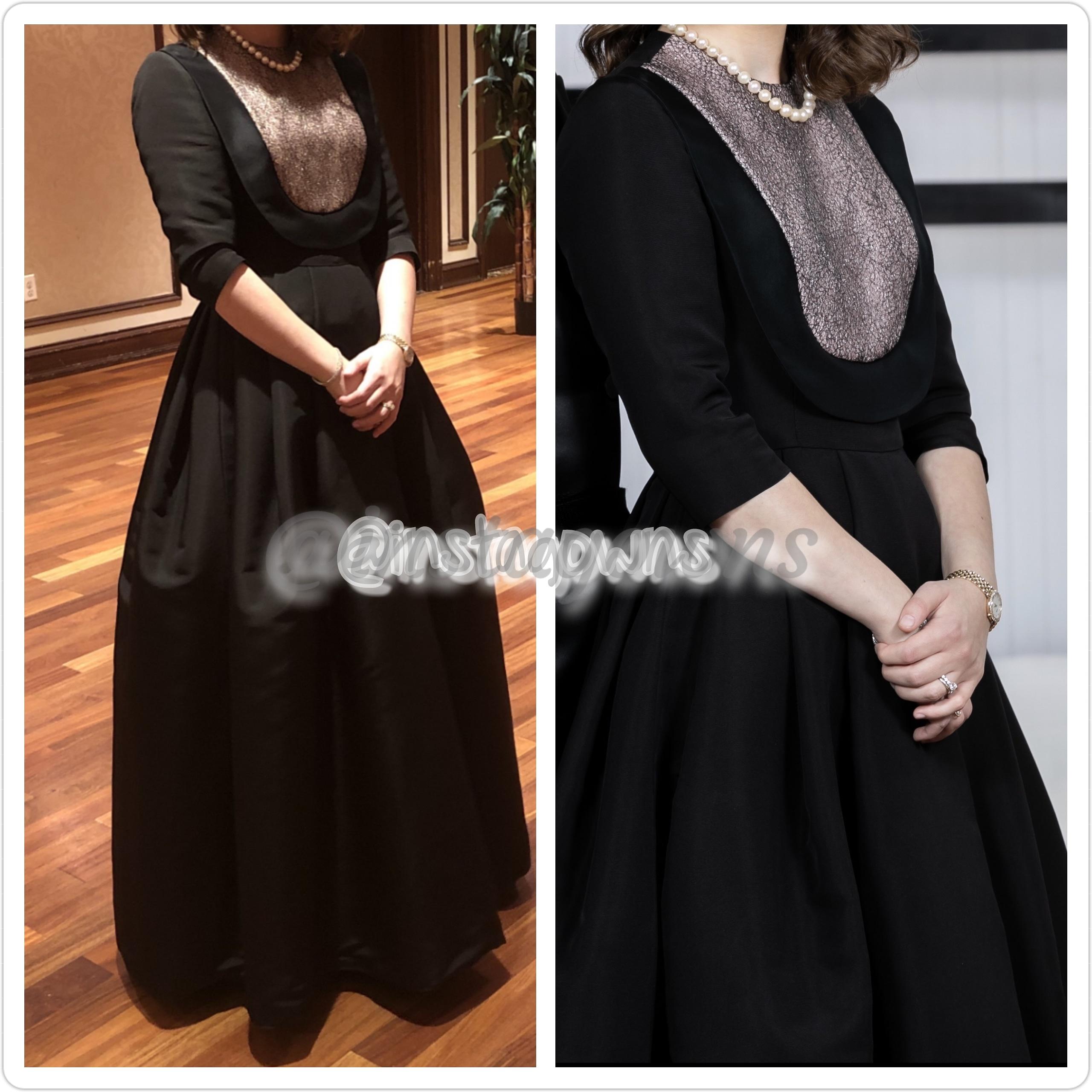 Magnificent Custom Black & Pink Gown for Sale – Instagowns