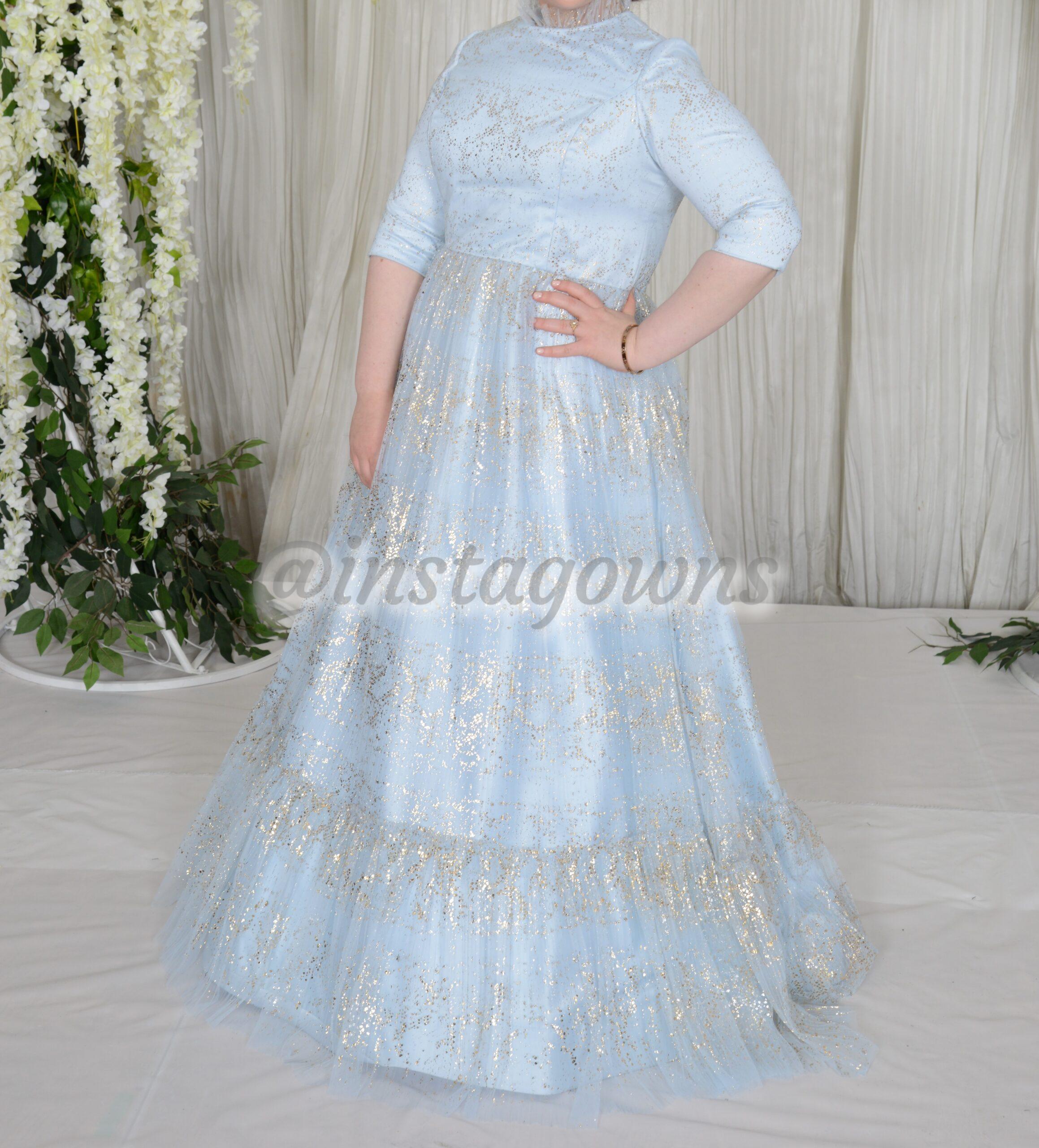 Beautiful custom light pale Gown for sale – Instagowns