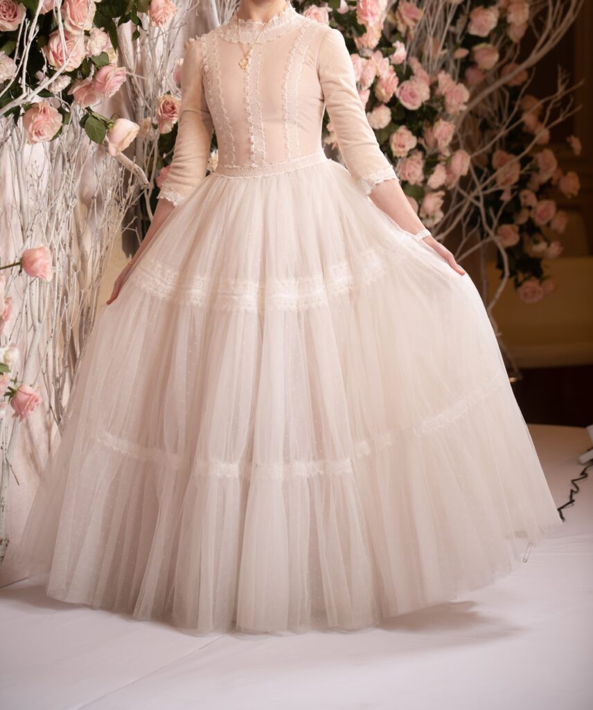 Esty Haas Off White Gorgeous Gown for Sale – Instagowns