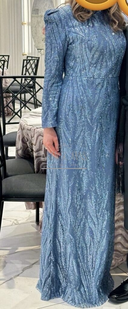 Stunning blue Mother of Bride gown for Sale – Instagowns