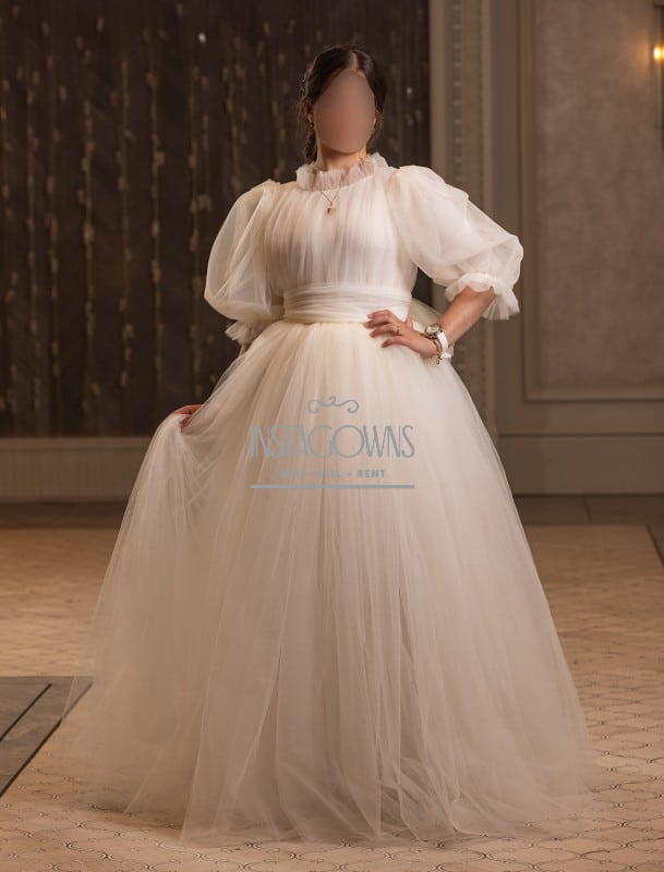 Beautiful Cream Tulle Gown for Sale – Instagowns