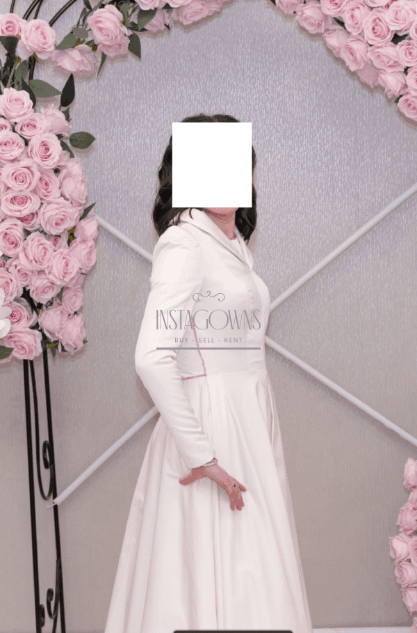 magnificant sophisticated sister of the bride off white dress for sale ...