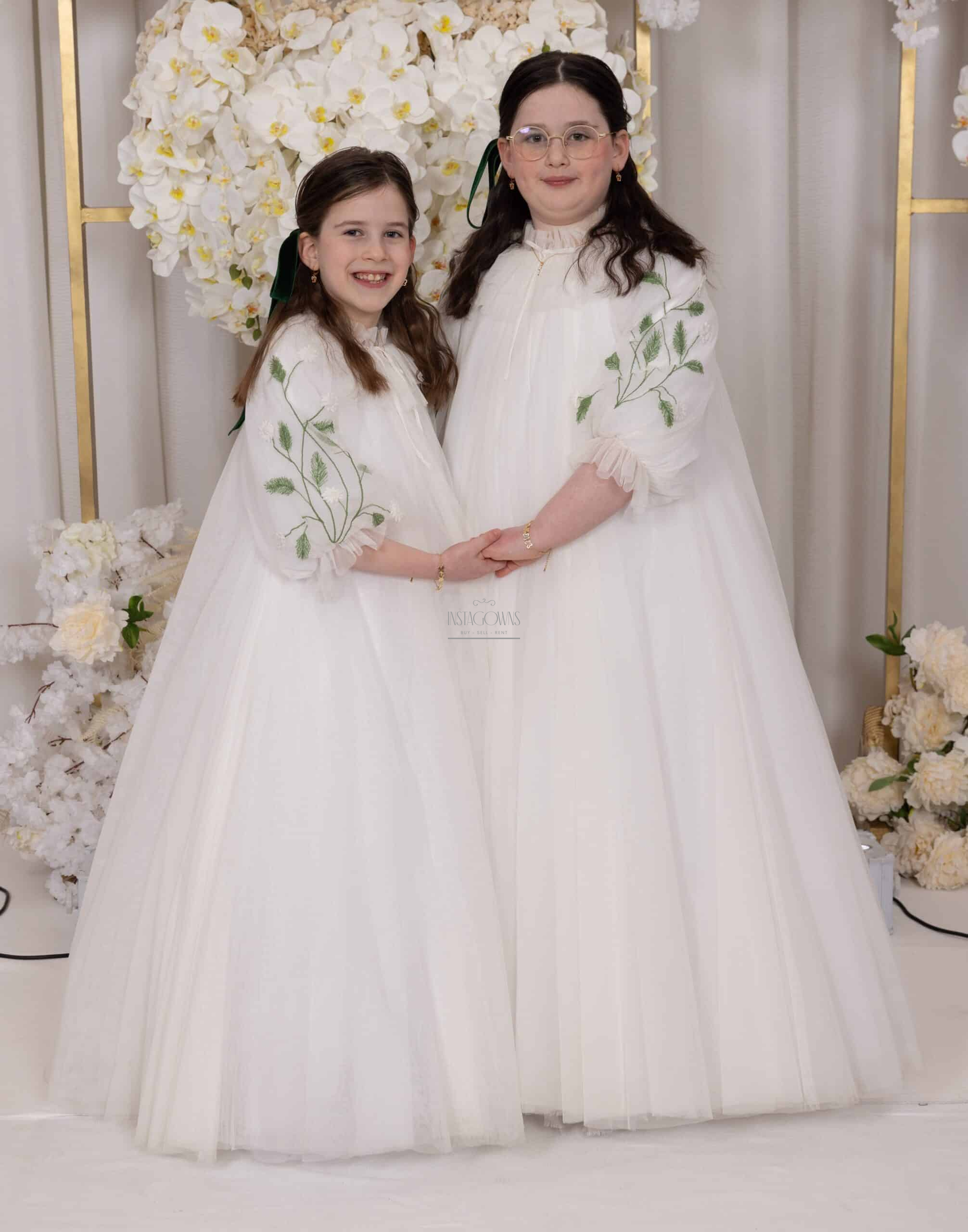 2 Beautiful Dresses Sizes 8,12 with layers of soft tulle that float ...