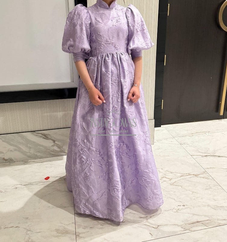 Custom made lavender gown – Instagowns